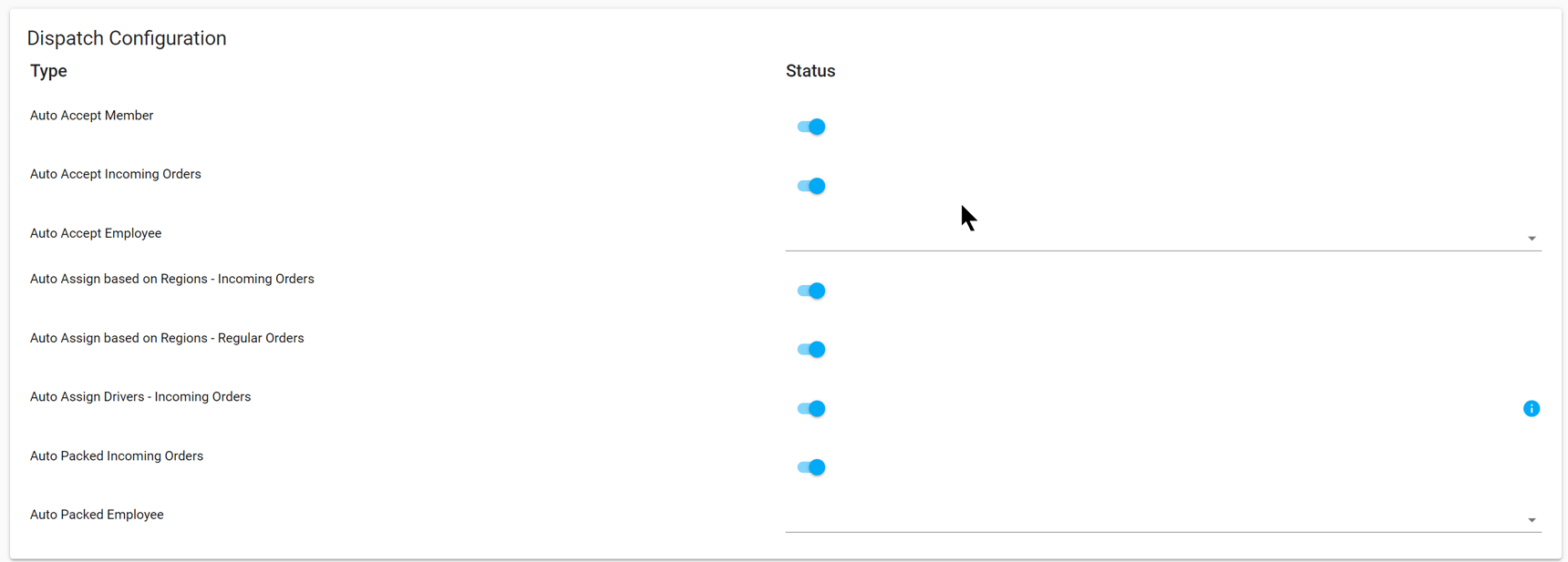 Dispatch App | DispatchPro Configuration